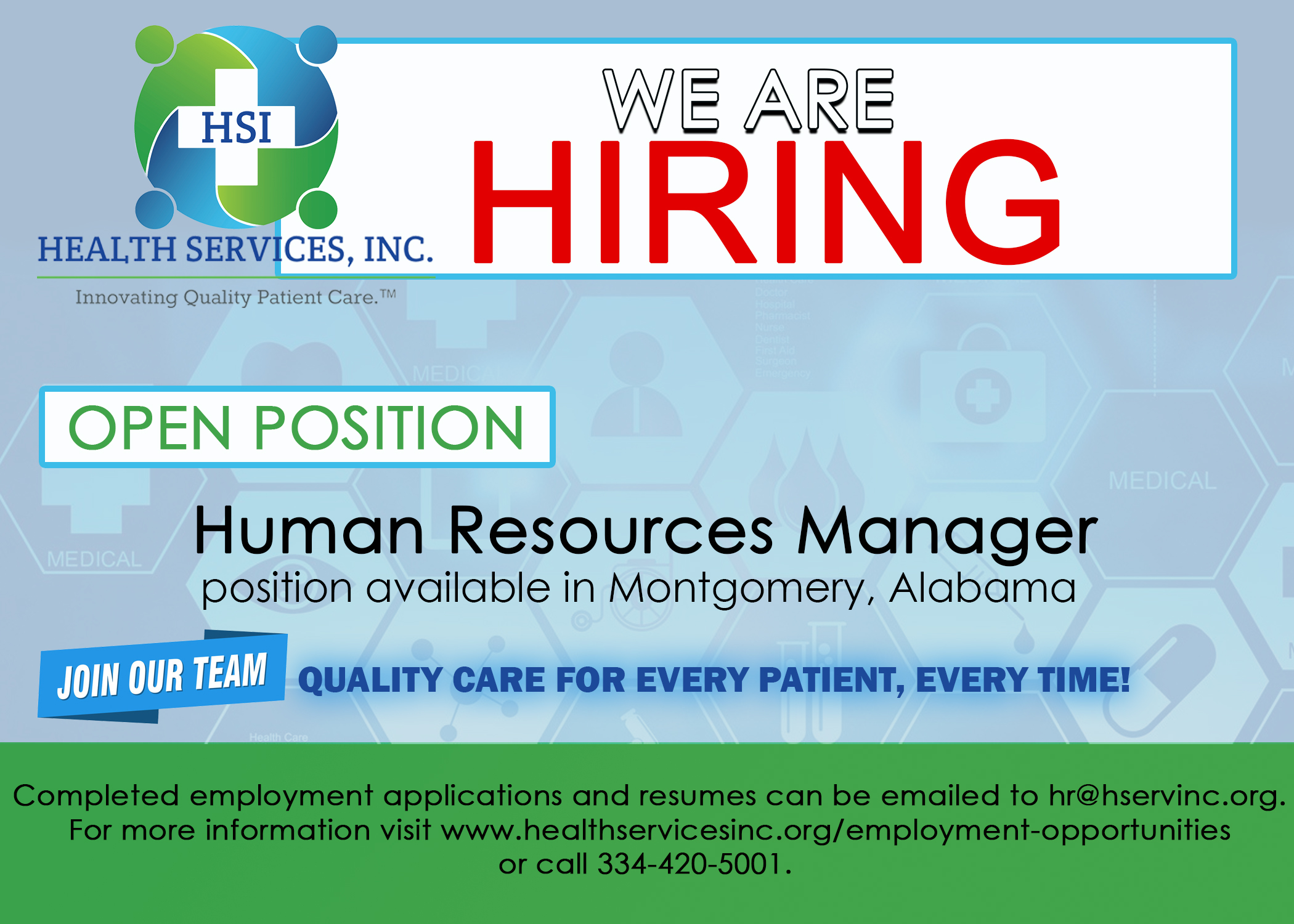 Health Center Careers - Alabama Primary Health Care Association